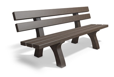 Banca plastic reciclat Piccadilly - RUD MOBILIER URBAN