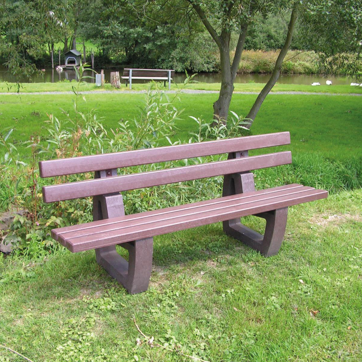 Banca plastic reciclat Sutton - RUD MOBILIER URBAN